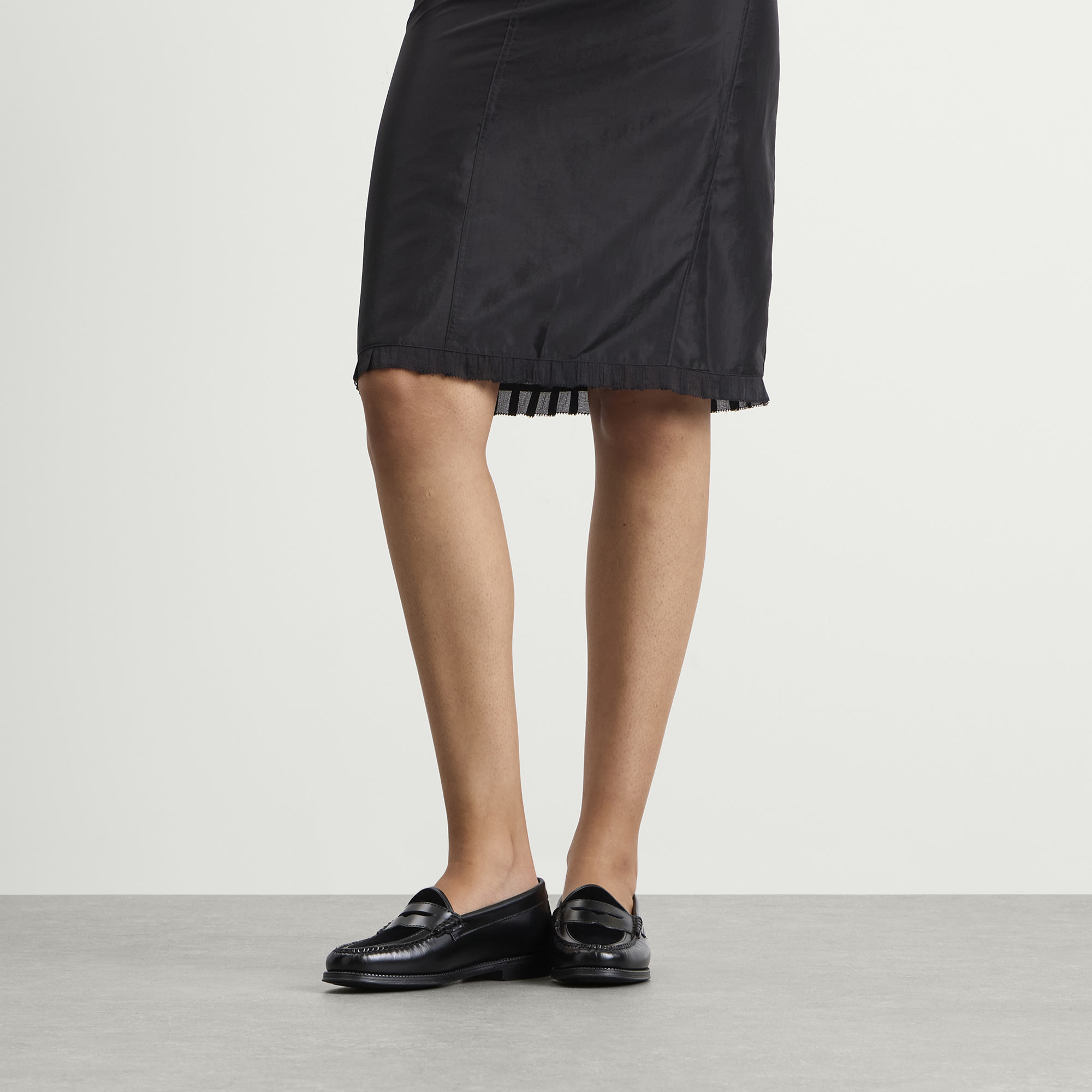 G.H. BASS & CO. Easy Weejun Penny Velvet Loafers